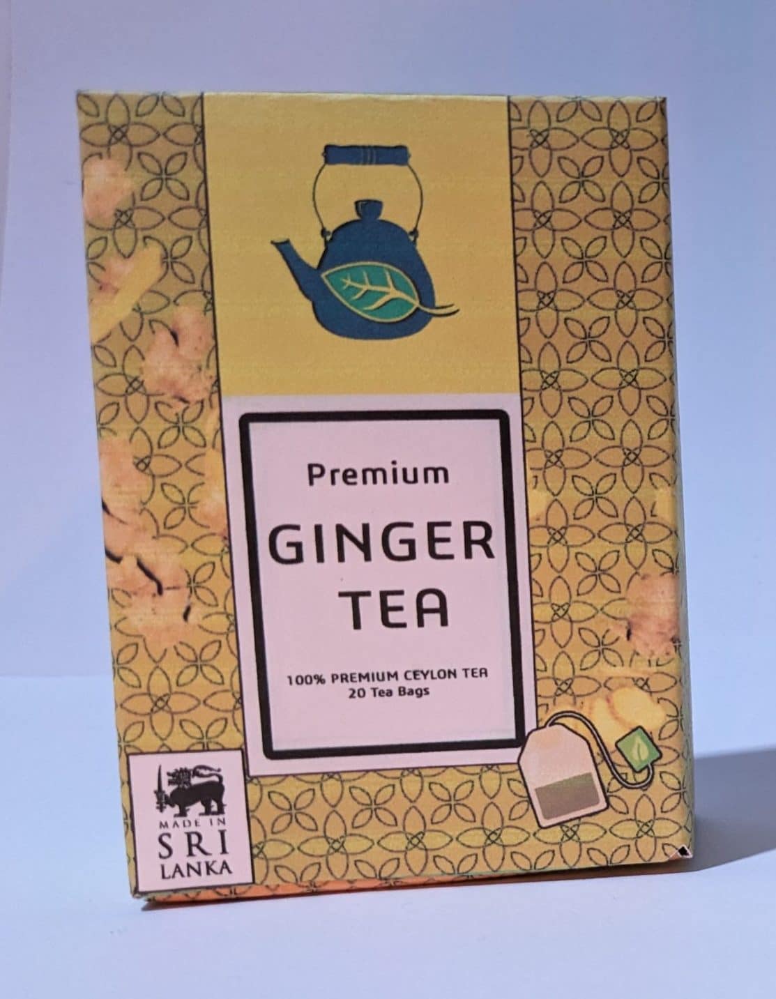 Ceylon Ginger Tea Bags - KSC Products